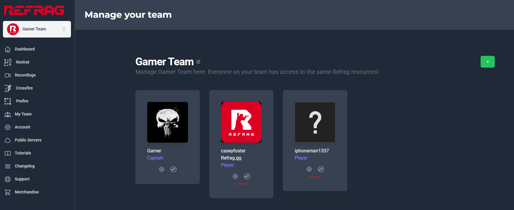 Teams Tier | Refrag.gg - The Ultimate CS:GO Training Tool